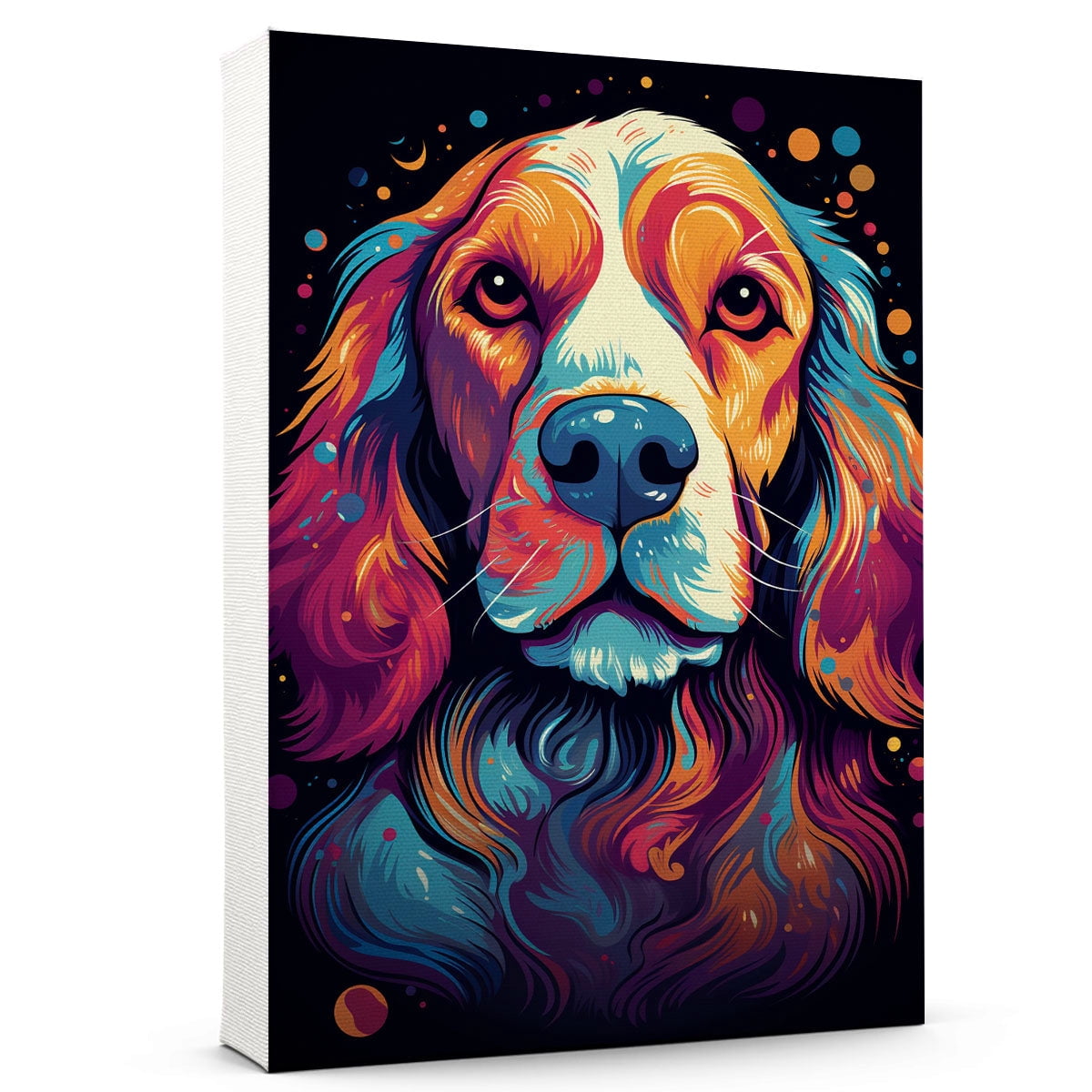 Clumber Spaniel Watercolor Dog Art Print Poster, Wall art Painting ...