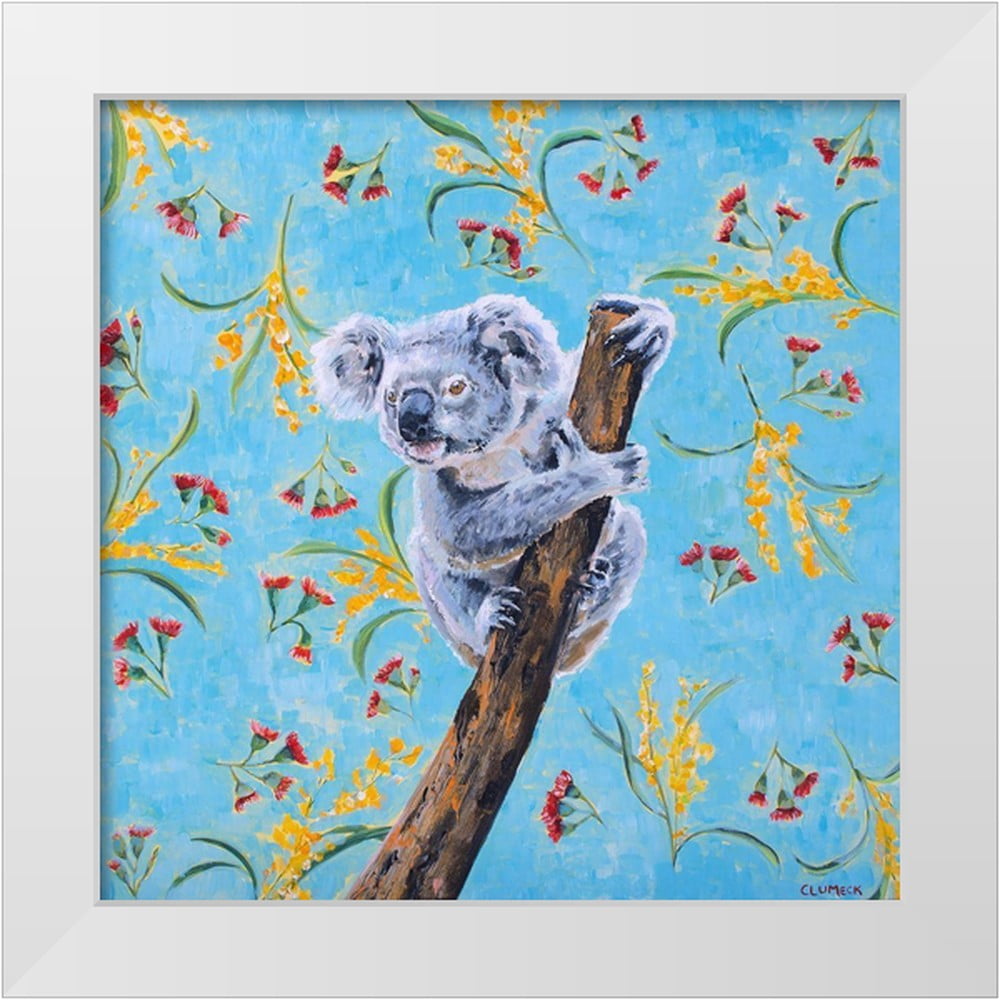 Clumeck, Alana 12x12 White Modern Wood Framed Museum Art Print Titled ...