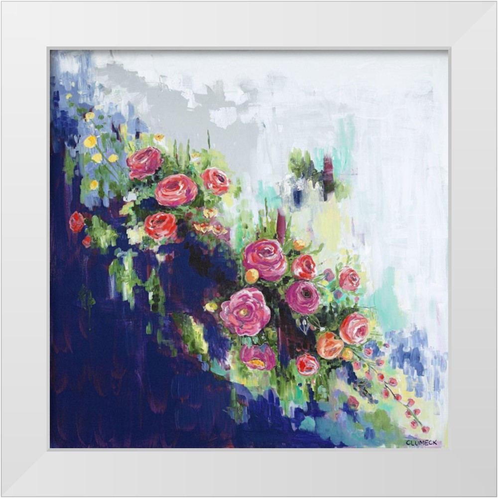 Clumeck, Alana 12x12 White Modern Wood Framed Museum Art Print Titled ...