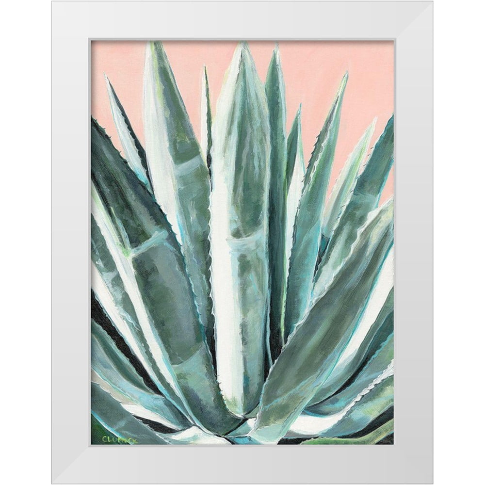 Clumeck, Alana 12x14 White Modern Wood Framed Museum Art Print Titled ...