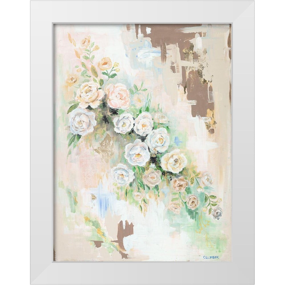 Clumeck, Alana 12x14 White Modern Wood Framed Museum Art Print Titled ...