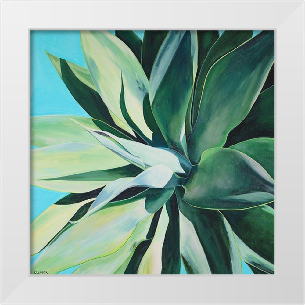 Clumeck, Alana 15x15 White Modern Wood Framed Museum Art Print Titled ...