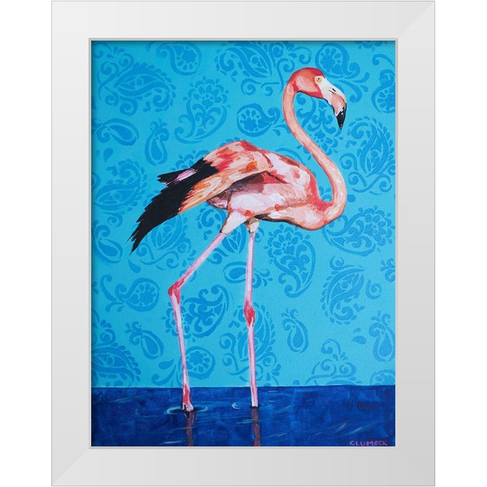 Clumeck, Alana 19x24 White Modern Wood Framed Museum Art Print Titled ...