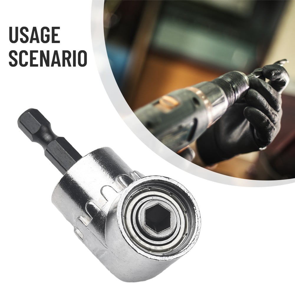 Clupup 105 Degree Angle Extension Hex Drill Bit Screwdriver Socket ...