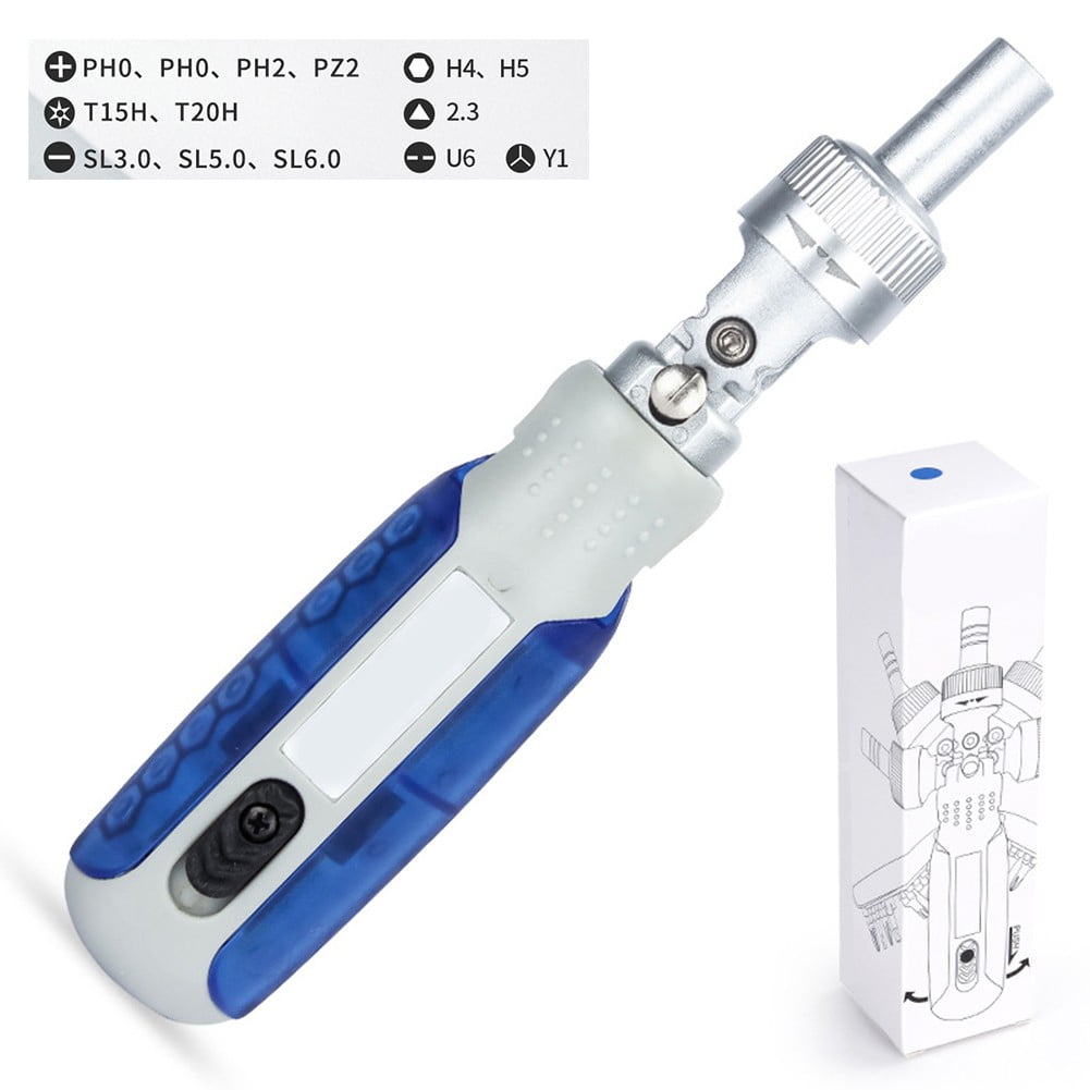 Clupup 14 in 1 Ratchet Screwdriver Set Manual Maintenance Tool Set ...