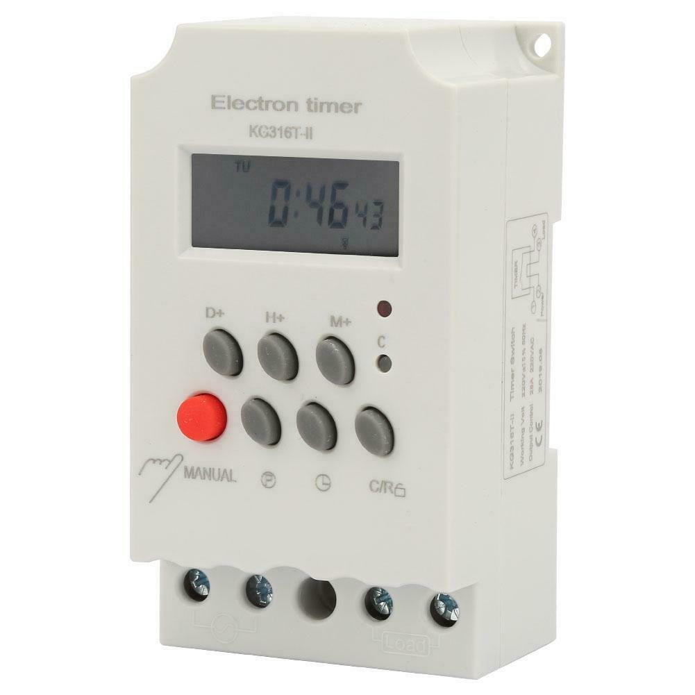 Clupup 1pc KG316T-II Programmable Timer Controller Digital Time Switch ...