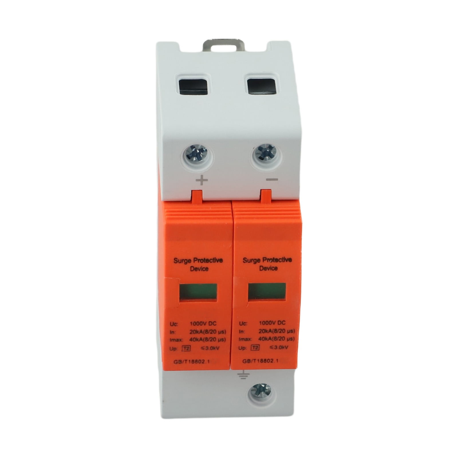 Clupup 2P 40KA DC 500V/1000V for SPD Surge Protection Device Arrester ...