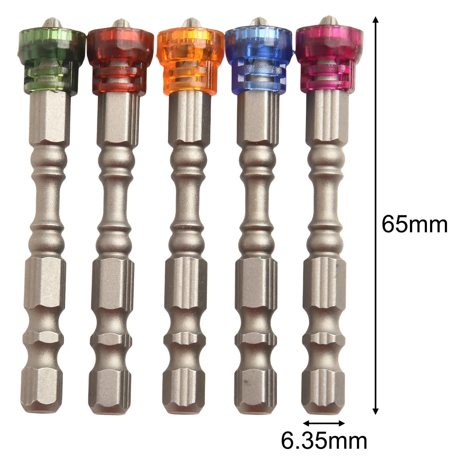 Clupup 5pcs Drywall Bits Magnetic Screwdriver Bits Set 1/4 Inch Hex ...