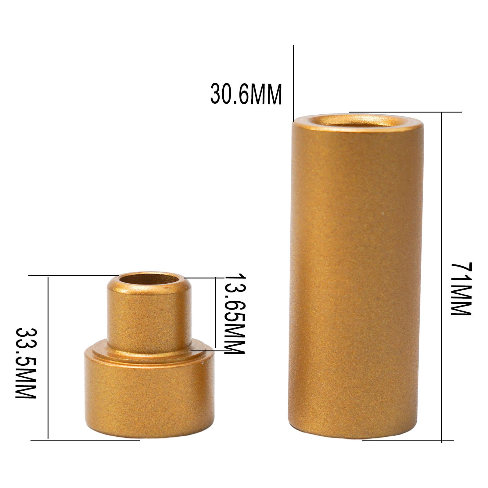 Clupup 6PCS 7 Mm Mini Round Momentary Push Button Switch Press The Self ...