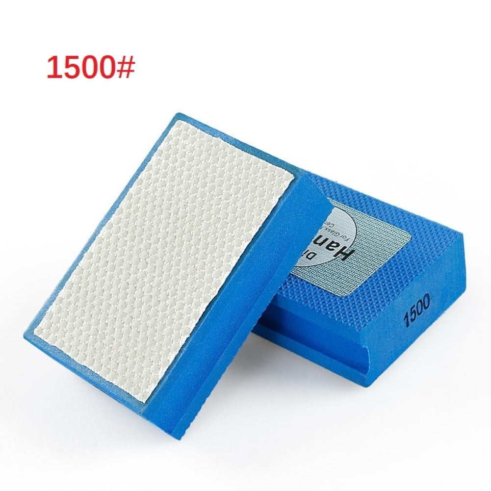 Clupup 90x55mm Diamond Polishing Hand Pad Block For Stone Polishing ...