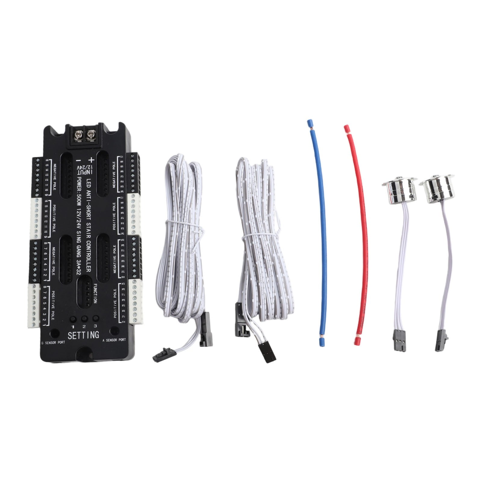 Clupup Adjustable LED Stair Light Controller with Motion Sensor for ...