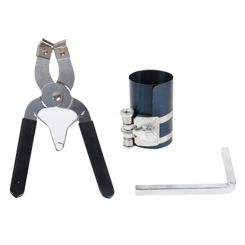 Clupup Adjustable Piston Ring Compressor Tool Piston Ring Pliers ...