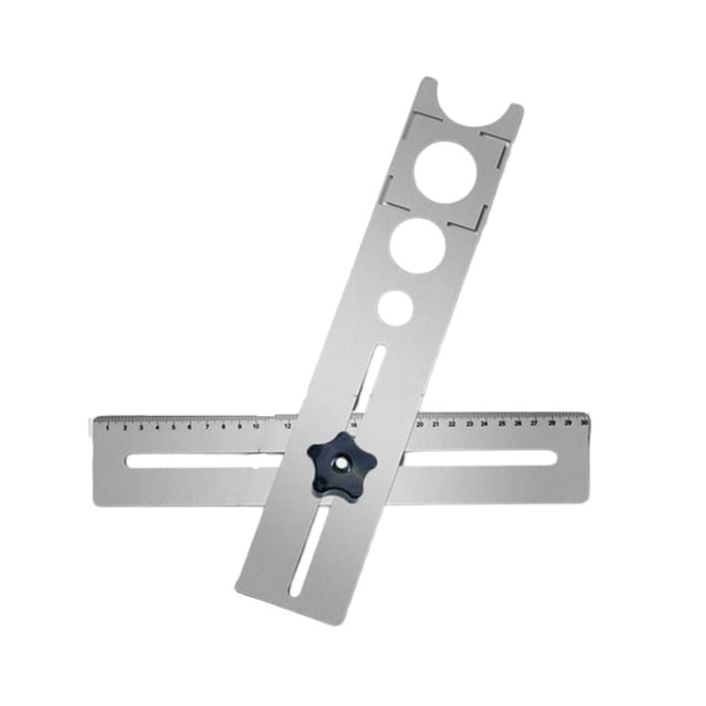Clupup Adjustable Tile Hole Locator Floor Drilling Hole Tools Position ...