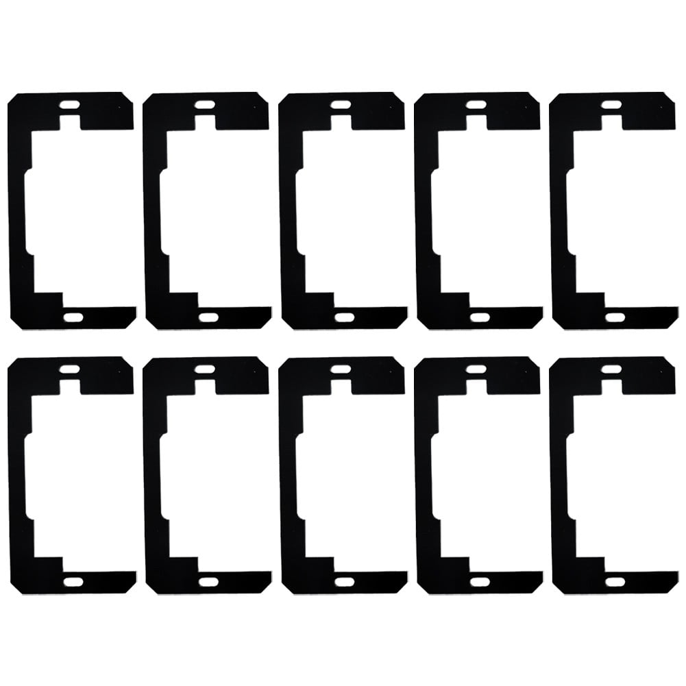Clupup Electrical Box 10.67*5.6cm Outlet Spacer Metal Gasket Recessed ...