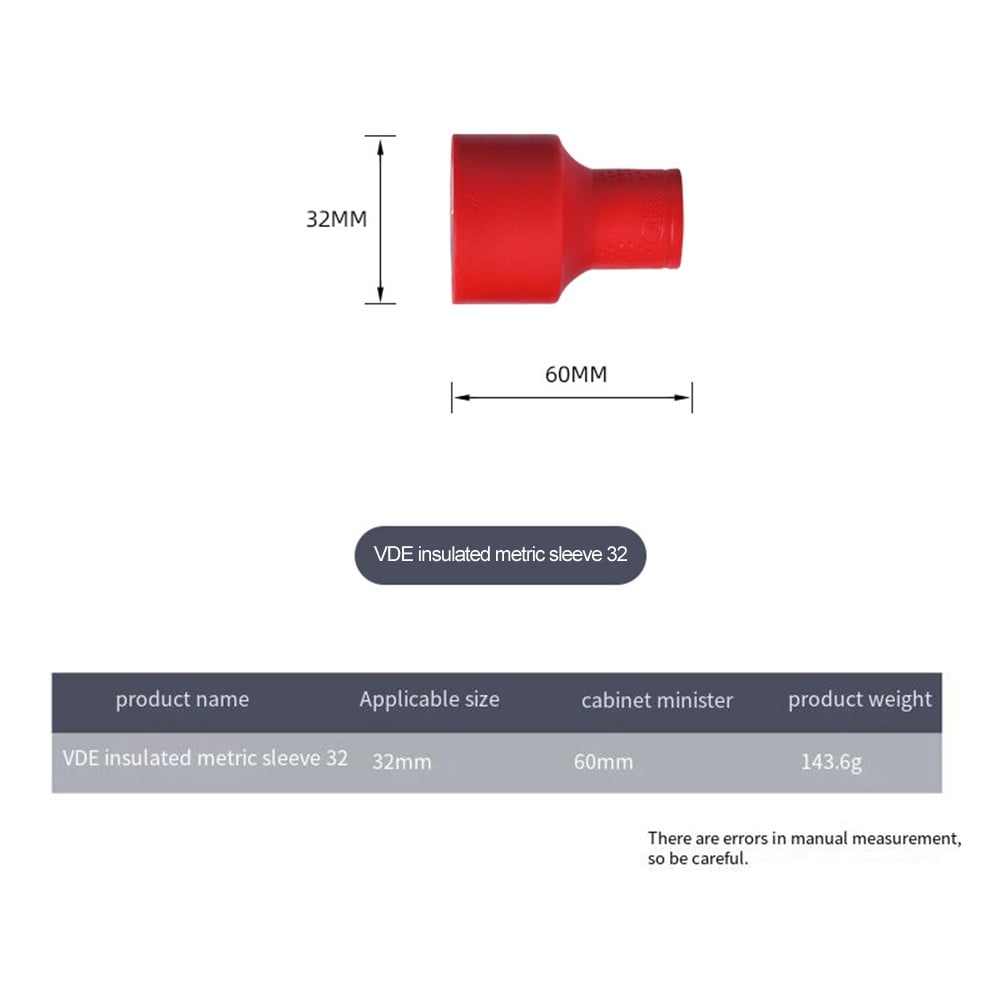 Clupup Electrical Insulation Insulated Socket Wrench Chrome Vanadium ...