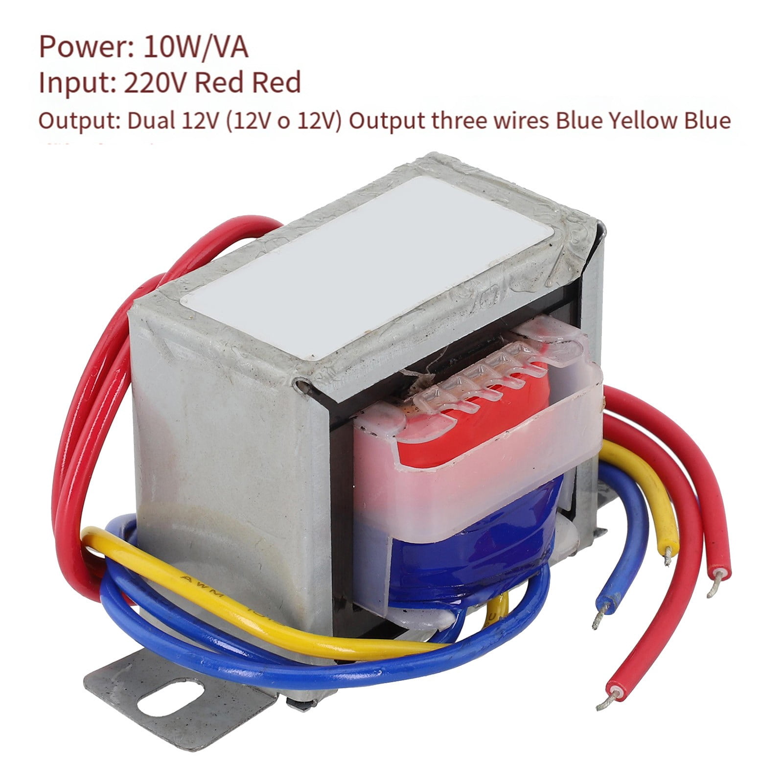 Clupup For Power Supply Blue Power Transformer Voltage Converter 12V ...