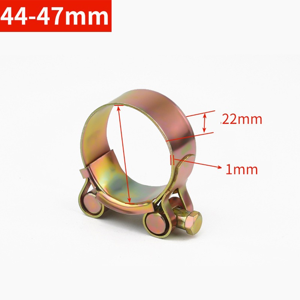 Clupup Heavy Duty Exhaust Welding Hardware Carbon Steel Bolt Pipe Clip ...