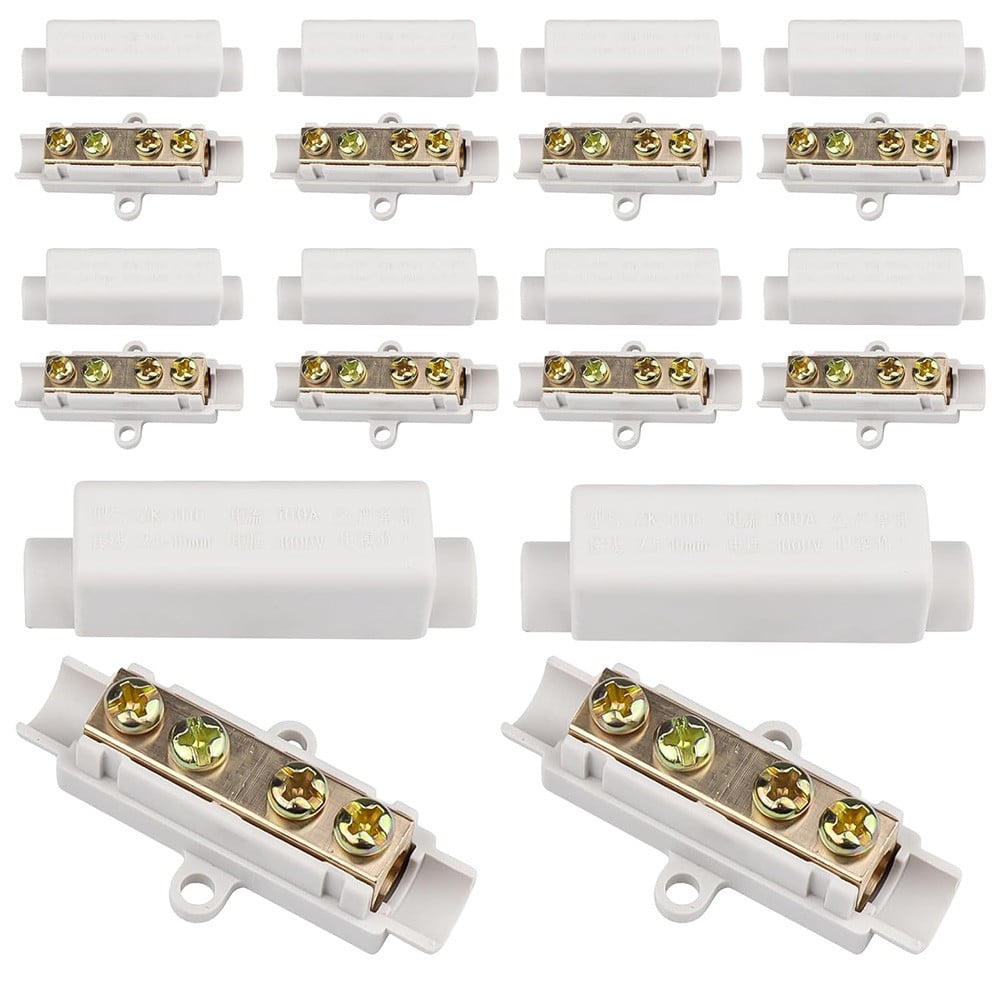 Clupup High Performance Brass Wire Connector With Twin Screws ABS ...