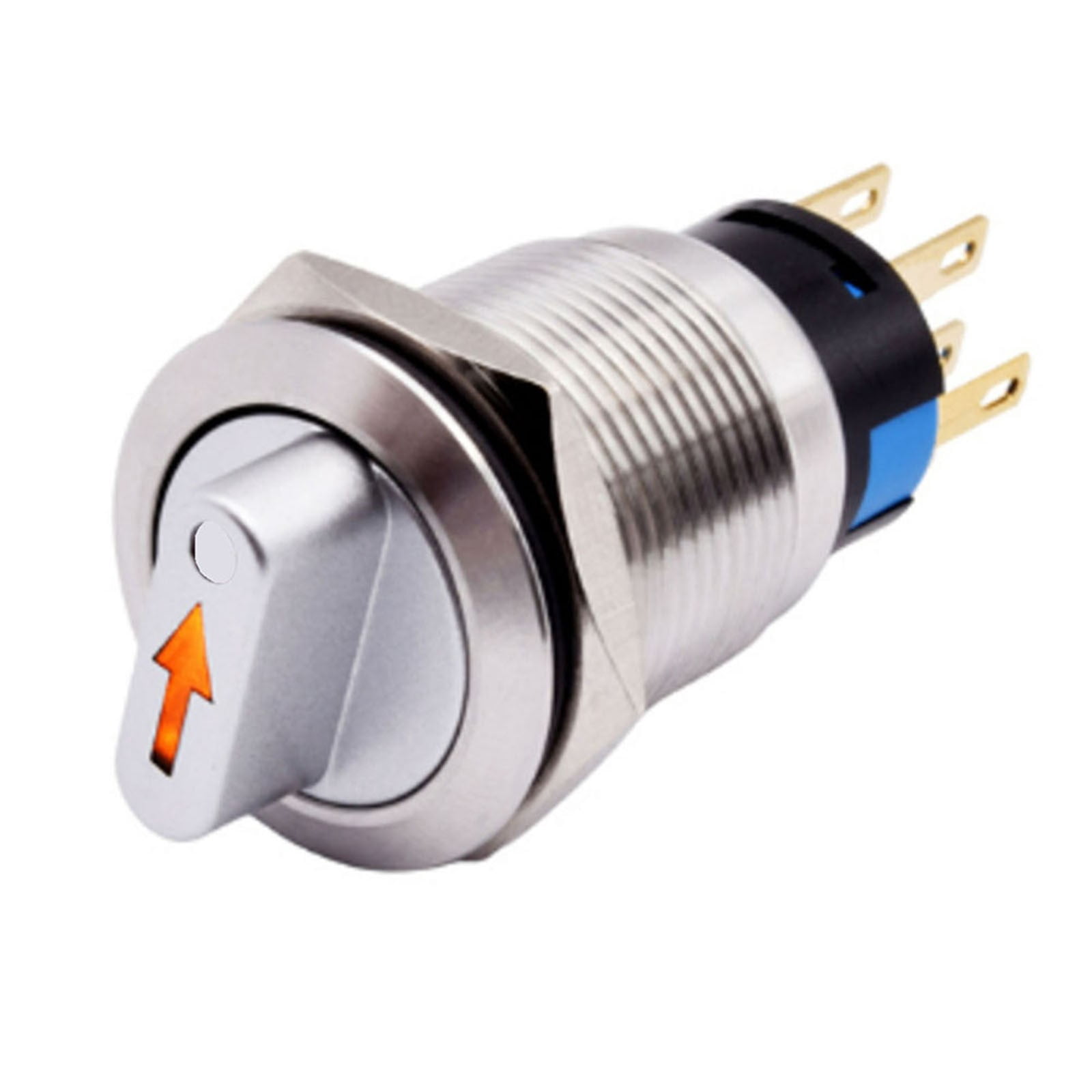 Clupup Long lasting 3 Position Selector Switch Stainless Steel 19mm ...