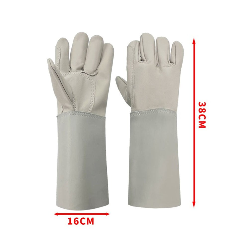 Clupup Premium Leather Welding Gloves for Maximum Protection in Hot ...