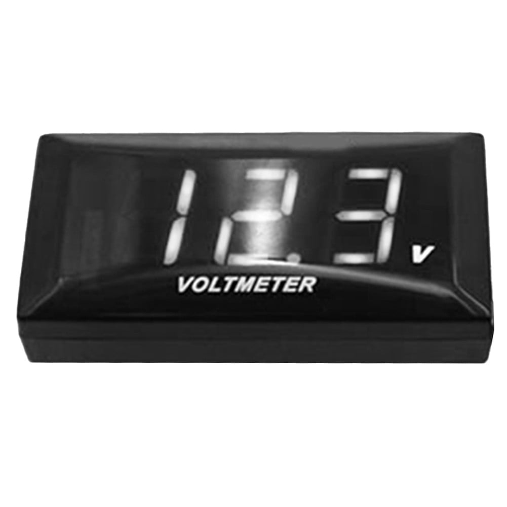 Clupup Reliable Motorcycle Electric Vehicle Voltmeter 12V150V Battery ...