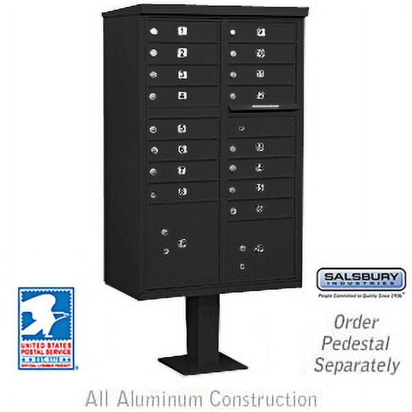 Cluster Box Unit (Includes Pedestal and Master Commercial Locks) - 16 A ...