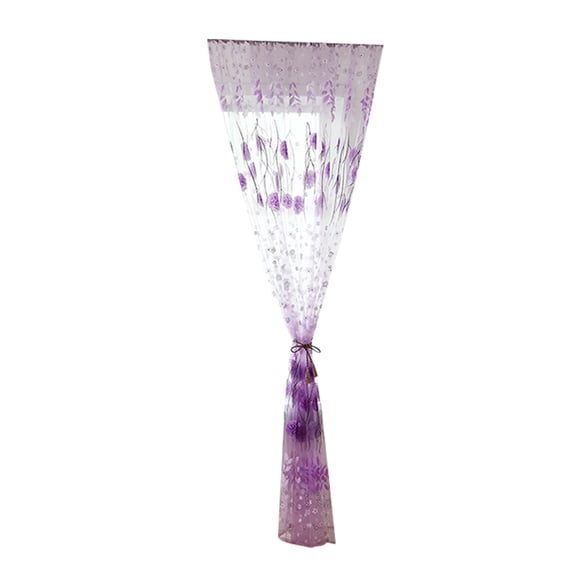 Cluster Flower Tracery Voile Drapery Tulle Curtain Window Screen Drape ...