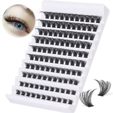 Aliver Single Lashes Eyelash Clusters 240 Pcs Individual Lashes 9-16 mm ...