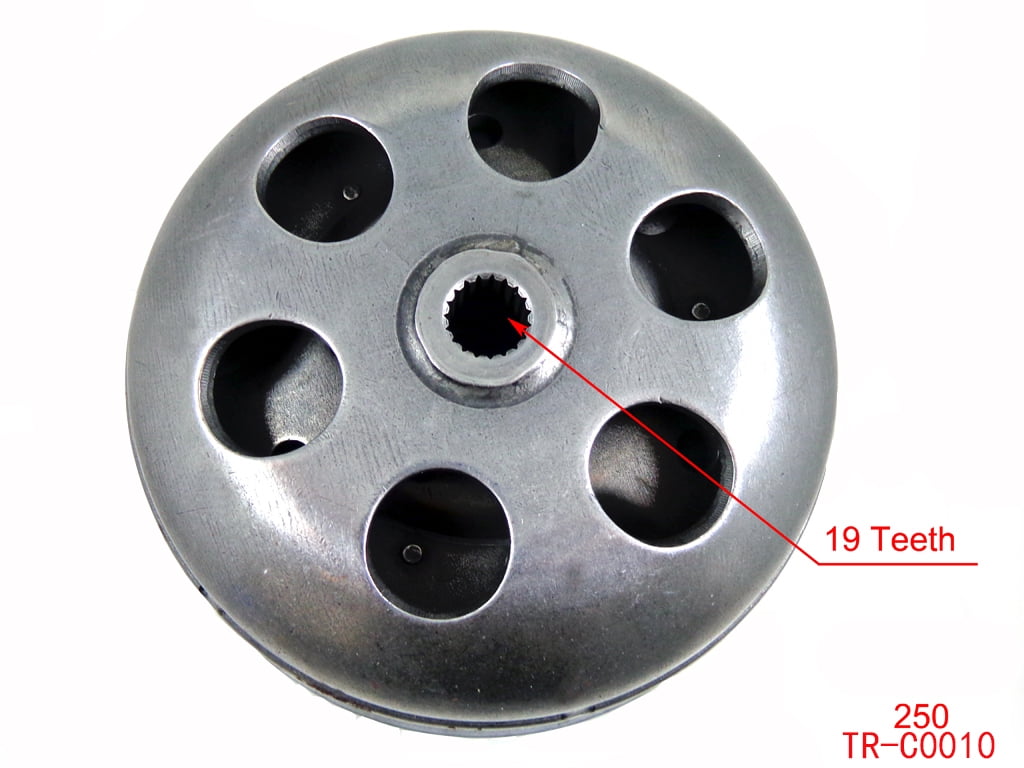 Clutch Assembly GY6 250cc 300cc scooter moted go kart roketa - Walmart.com