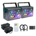 Clutch BEAM-BOX 40W RGBY LED Motion Light Box Fixture w/Strobe, Laser ...