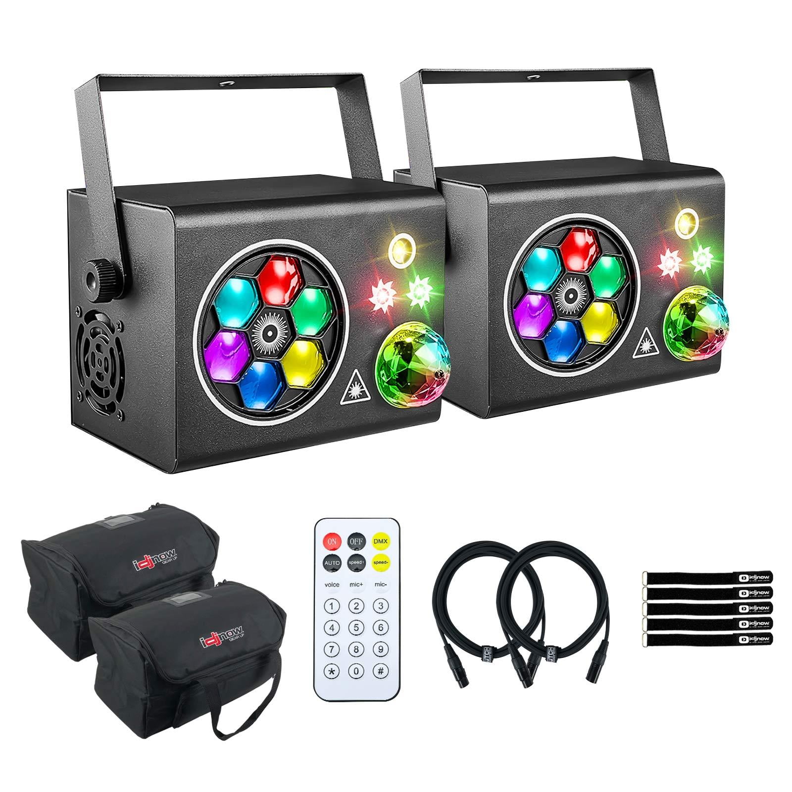Clutch BEAM-BOX 40W RGBY LED Motion Light Box Fixture w/Strobe, Laser ...