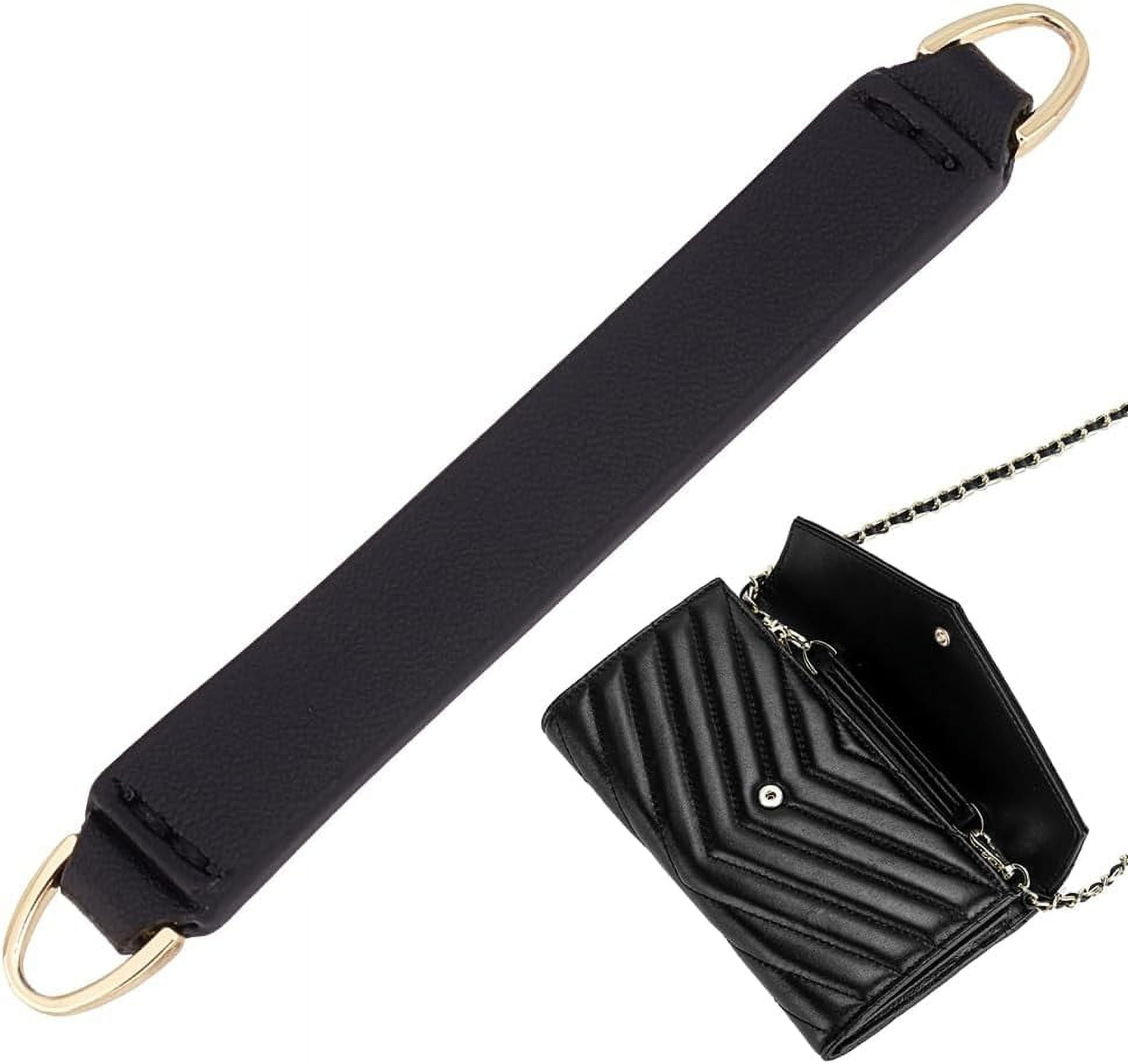 Clutch Bag Conversion Leather Strip 3.7 Inch DIY Purse Chain Strap ...