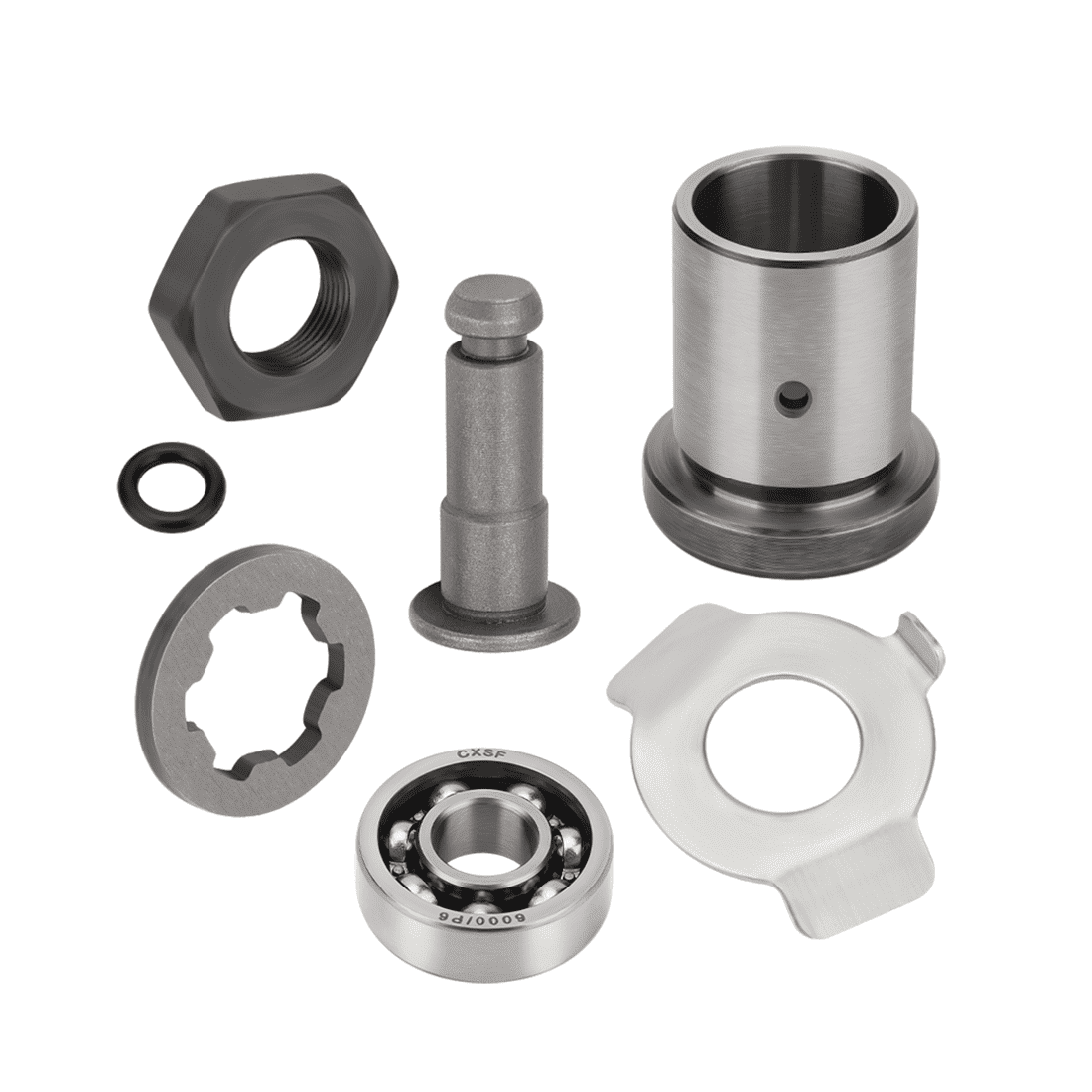 Clutch Bearing Spacer Push Plate Push Thrust Lock Nut Kits for Yamaha ...
