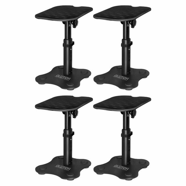Clutch CL-DMS250 Mighty Series Desktop Studio Monitor Speaker Stands 4 ...
