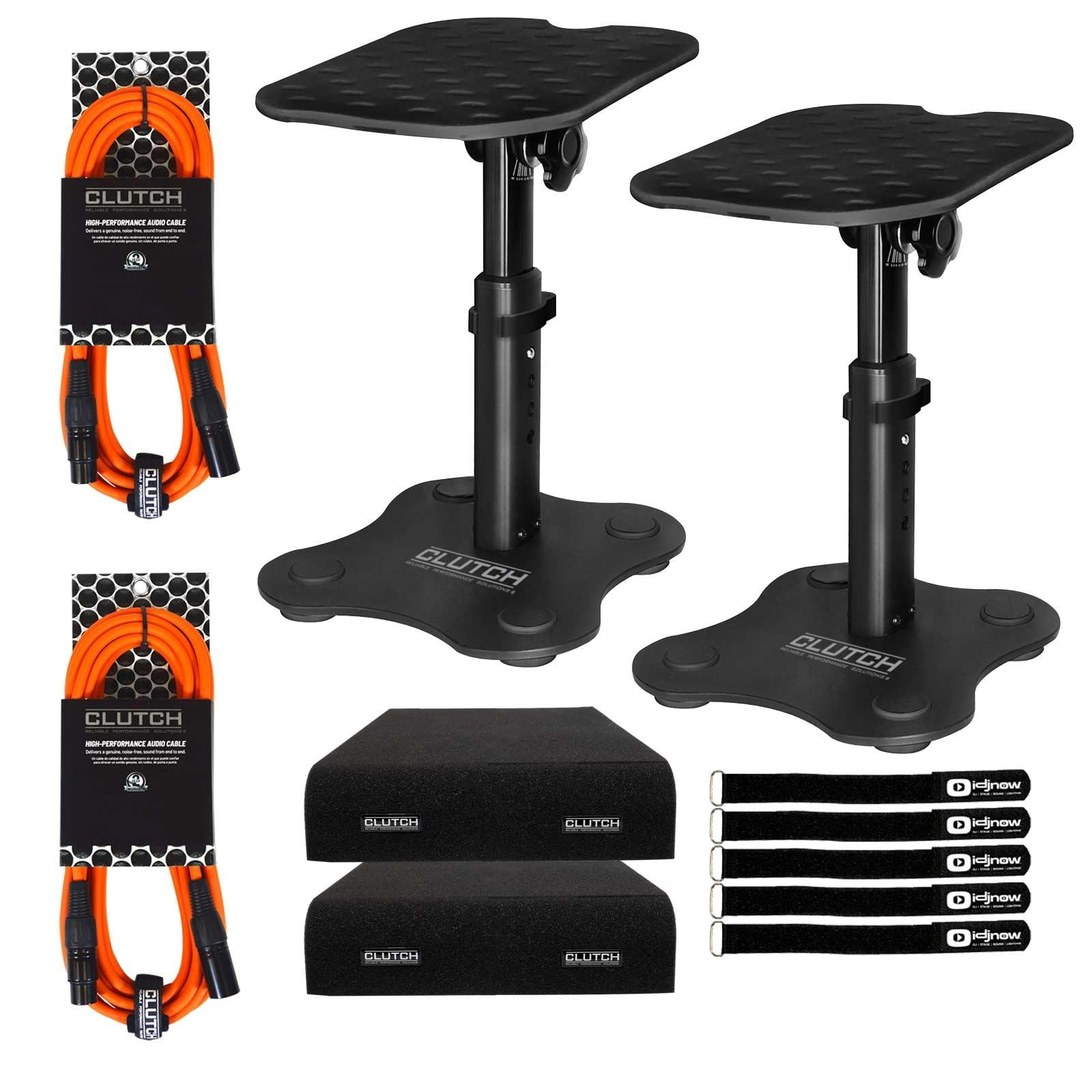 Clutch Mighty Series Desktop Studio Monitor Stands, Recording Music ...