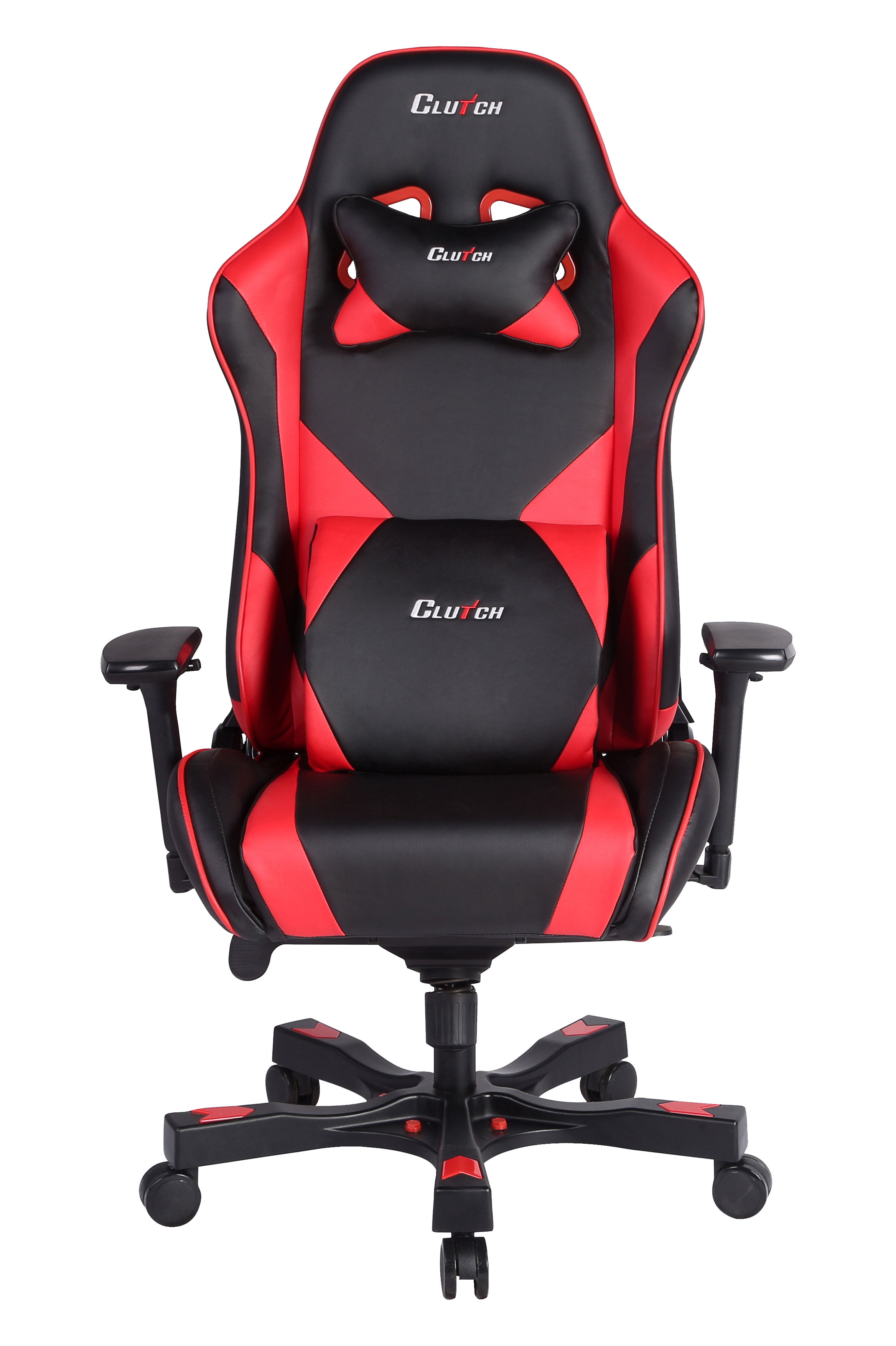 Clutch Chairz Premium Gaming/Computer chair, Black & Red, 1-pack ...