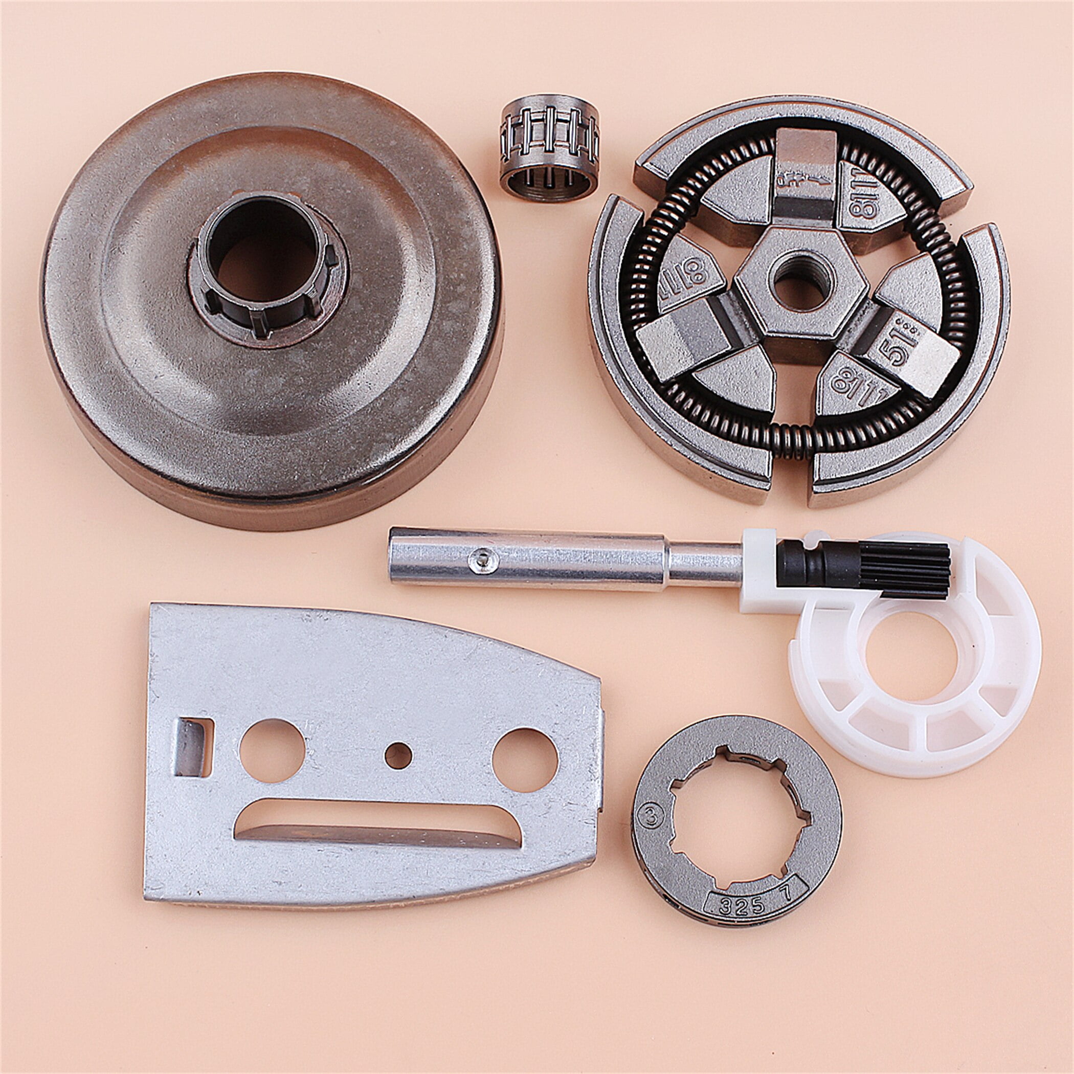 Clutch Drum Rim Sprocket Oil Pump Kit For 55 51 254 50 Husqvarna ...