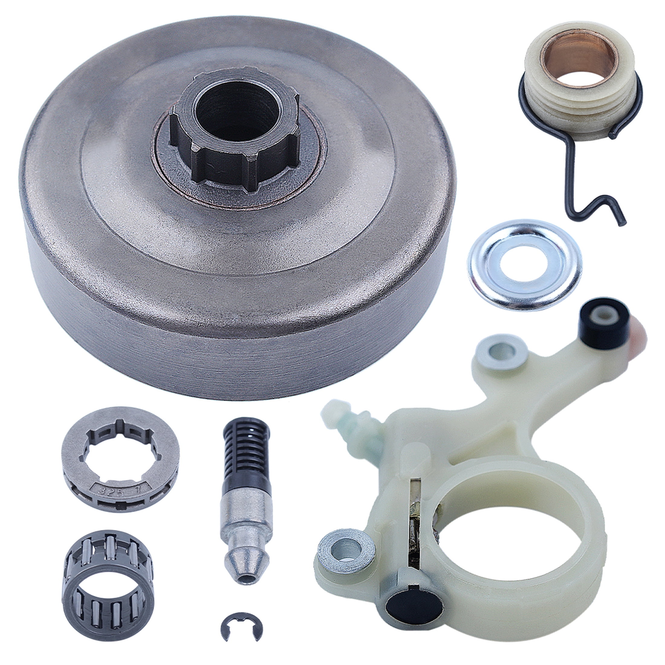 Clutch Drum Rim Sprocket Oil Pump Kit for Stihl MS 271 Chainsaw .325-7T ...
