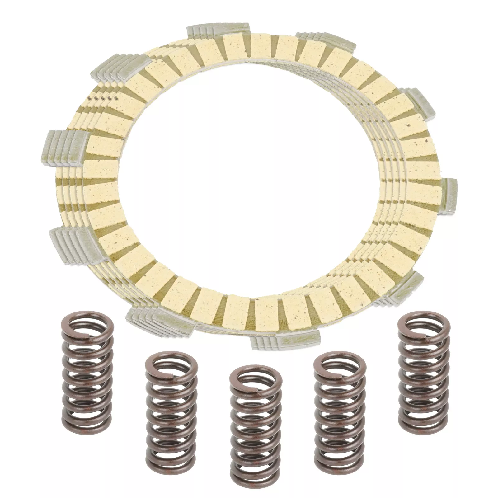 Clutch Friction Plates And Springs for Yamaha It125 1980 1981 - Walmart.com