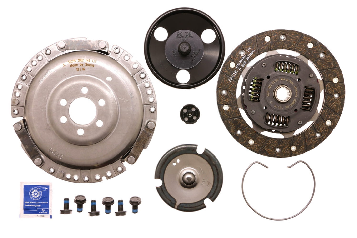 Clutch Kit Fits select: 1987-1994 VOLKSWAGEN JETTA, 1988 VOLKSWAGEN SCIROCCO - Walmart.com