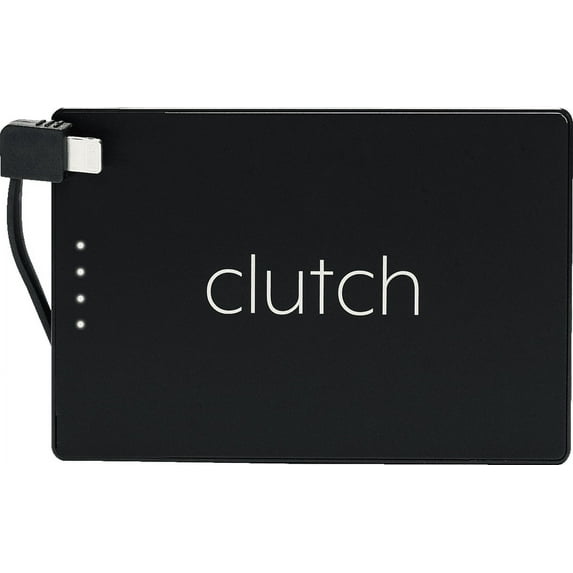 Clutch Pro Small Lightning Portable Charger - Black - Walmart.com