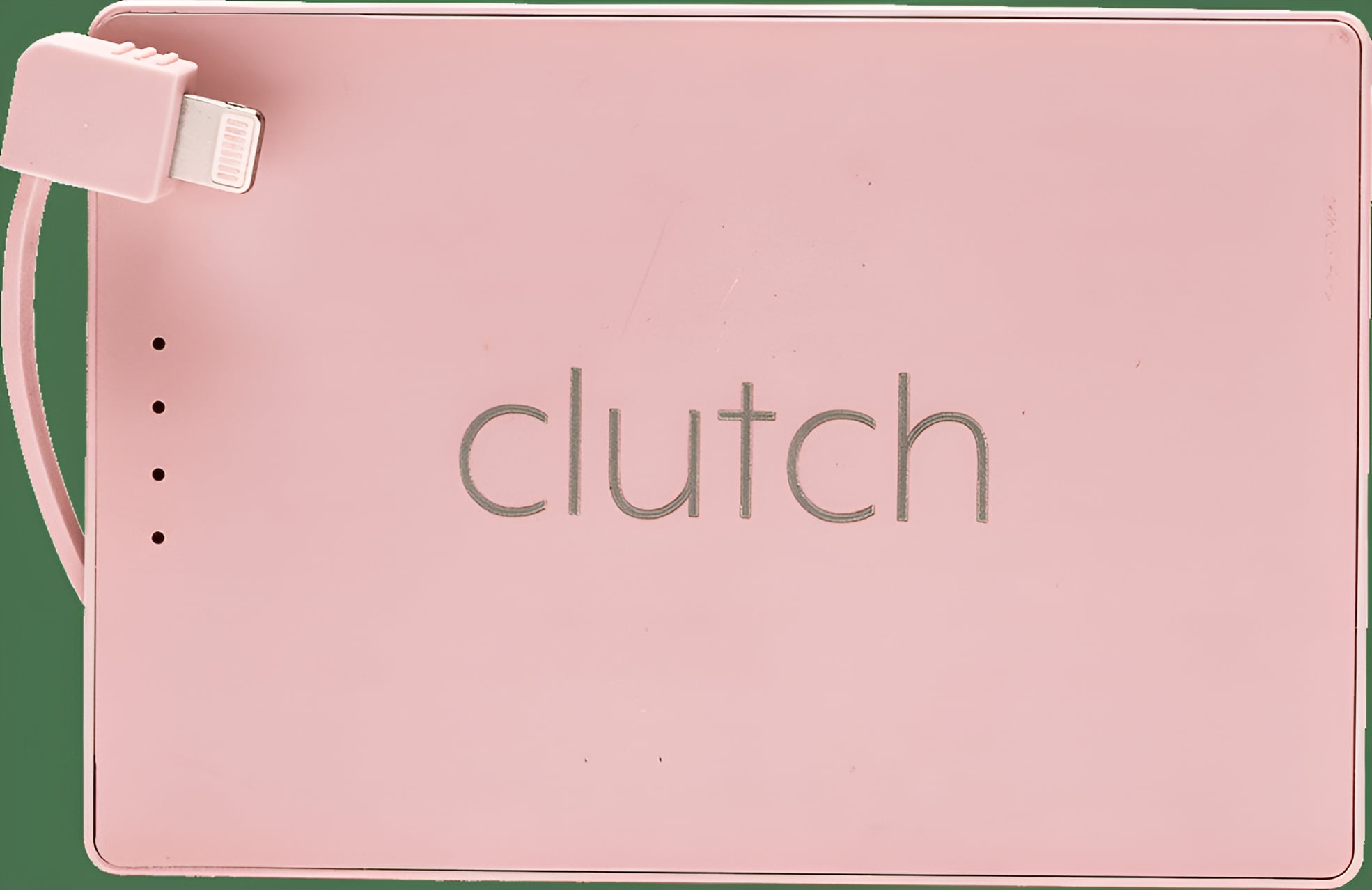 Clutch Pro Lightning Portable Charger - Pink, 5000mAh, Slim Design ...