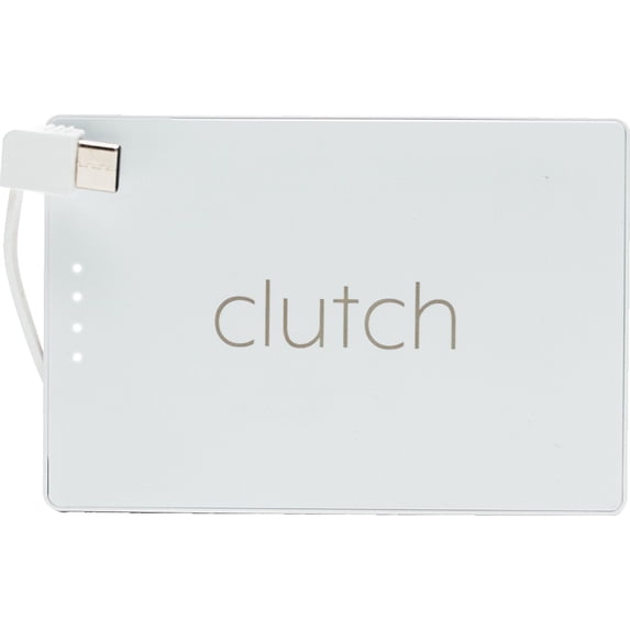 Clutch Pro Portable Charger with Built-in Lightning Cable - 5000mAh USB ...