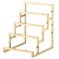 Clutch Purse Display Stand 4 Layer Wallet Display Rack Metal Clutch ...