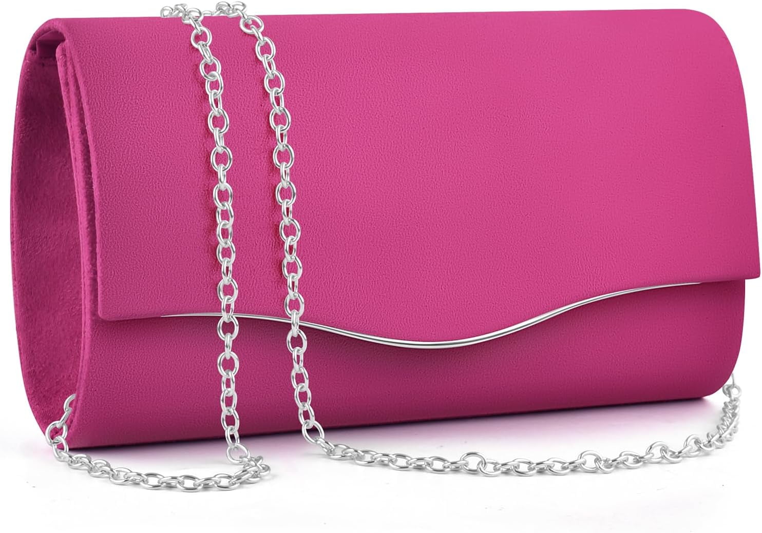 Clutch Purses for Women, Formal Evening Bags Suede Envelope Party ...