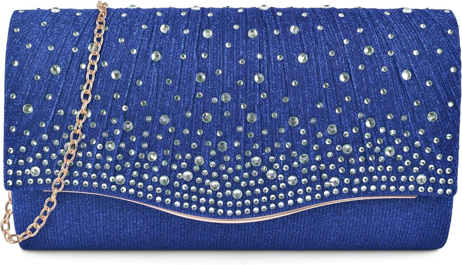 Clutch Purses for Women, Formal Evening Bags Suede Envelope Party ...