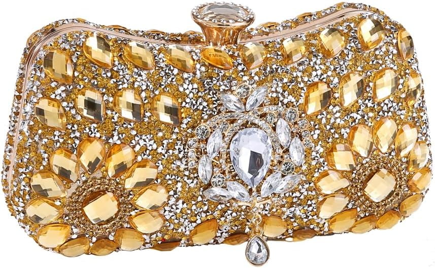 Clutch Purses for Women Rhinestone Evening Bag Sparkling Crystal ...