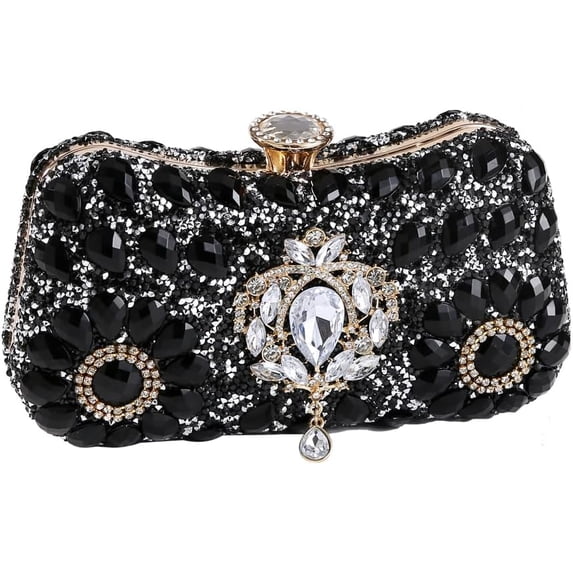 Clutch Purses for Women Rhinestone Evening Bag Sparkling Crystal ...