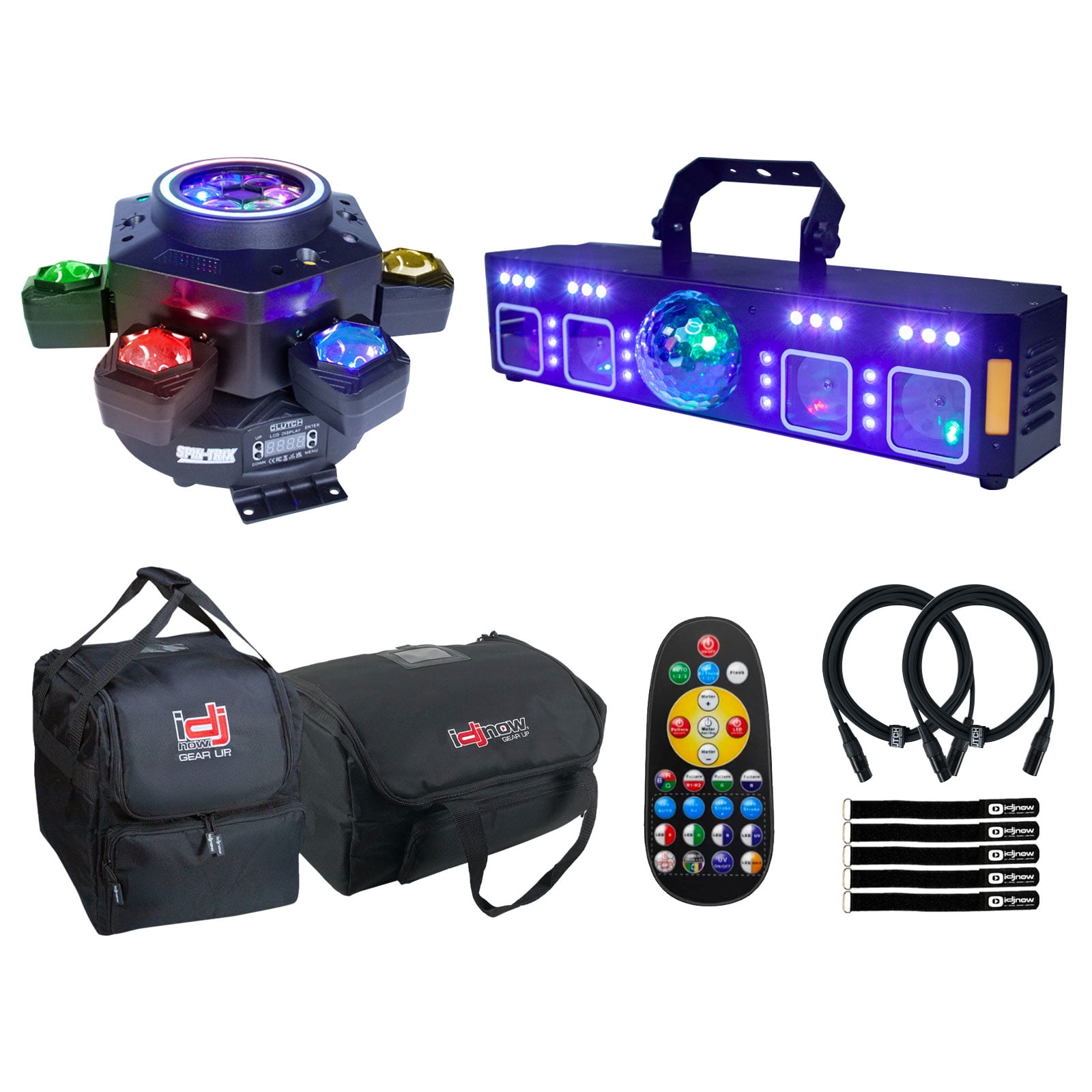 Clutch SPIN-TRIX Motion Beam Light with BEAM-JAM Motion Light Bar ...
