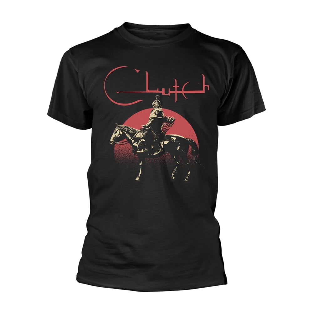 Clutch T Shirt Horserider Band Logo new Official Mens Black - Walmart.com